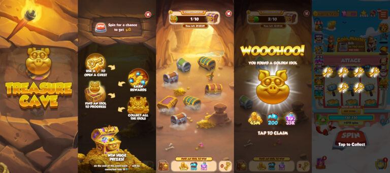 Treasure Cave - The key to free spins - Coin Master Strategies